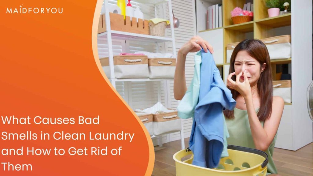 How to Get Rid of Bad Smells in Clean Laundry | MaidForYou